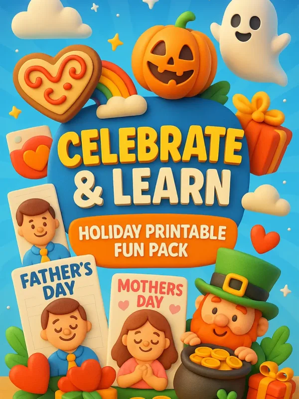 Celebrate & Learn - Holiday Printable Fun Pack (245 Pages) - Play 2 ...